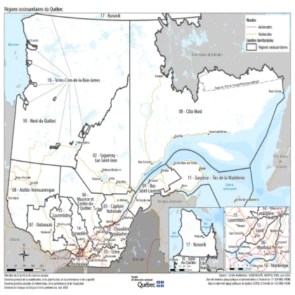 regions du quebec