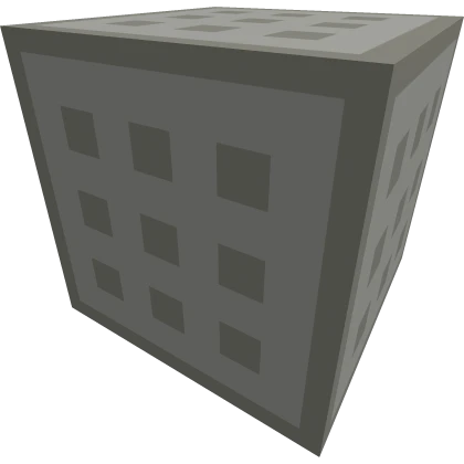 Light Gray Wool Block Head | Roblox Item - Rolimon's