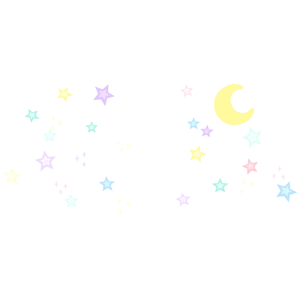 Pastel Moon and Stars Aura | Roblox Item - Rolimon's