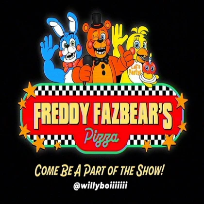 FNaF 2 Movie Sign