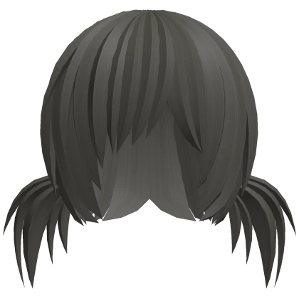 ash brown scene emo small choppy baby pigtails | Roblox Item - Rolimon's