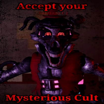 FNAF TPRR - Silver Neo Poster