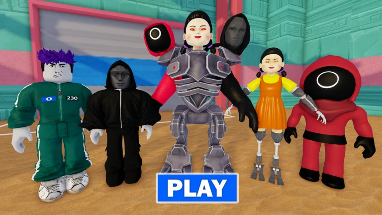 撚 SQUID GAME FAMILY PRISÃO RUN ESCAPE! (Obby) - Roblox