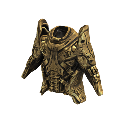 Futuristic Armour - Gold - Roblox