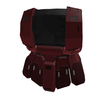 Red Mobile Suit "Cyclops Trooper M06" Torso | Roblox Item - Rolimon's