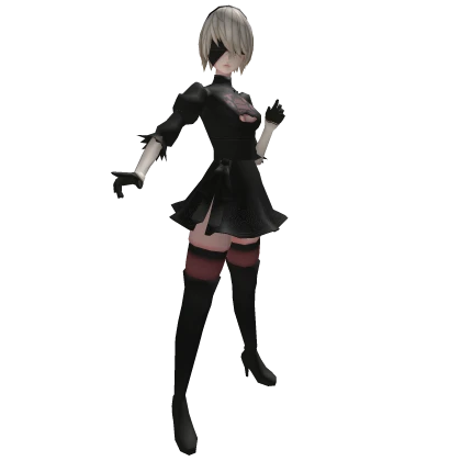 2B (Nier: Automata) BY YOUR SIDE | Roblox Item - Rolimon's