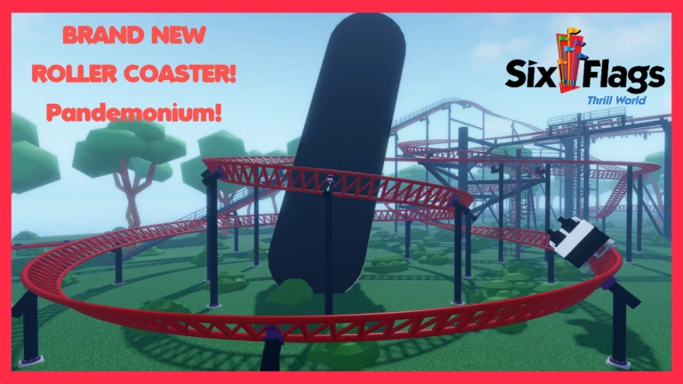 [NUEVAS CARRERAS] Parque Temático │ Six Flags Thrill World - Roblox