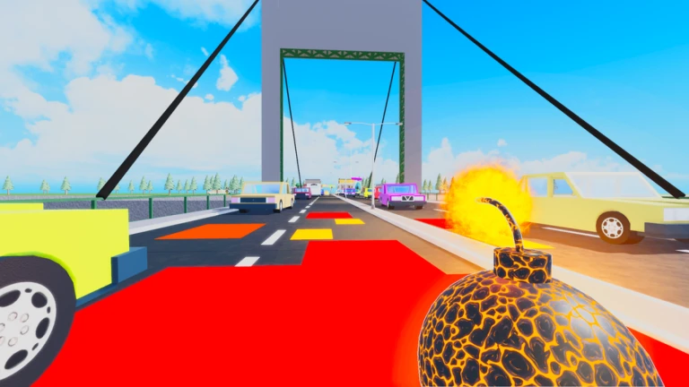 [LavaBomb] Teardown the bridge Destruction | Roblox Game - Rolimon's