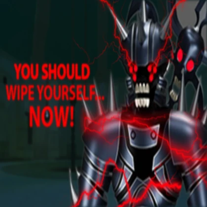 You should wipe yourself, NOW