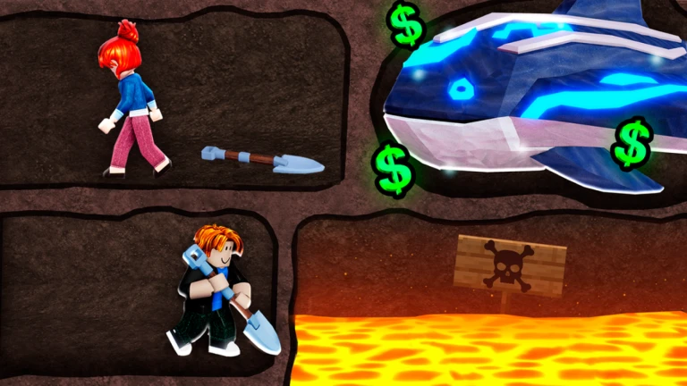 Dig it [ 2x LUCK] - Roblox