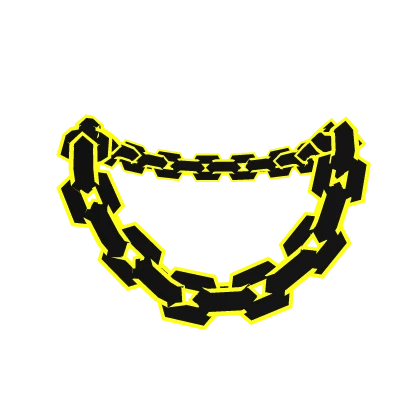 Cartoony Yellow Chain | Roblox Item - Rolimon's