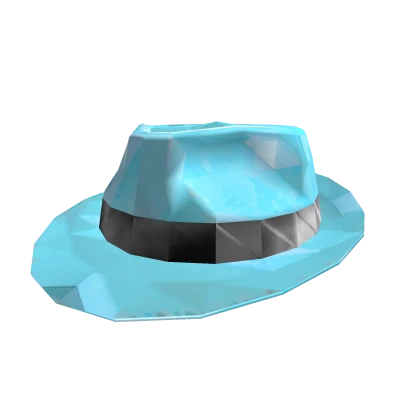 Sky Blue Sparkle Time Fedora | Roblox Item - Rolimon's
