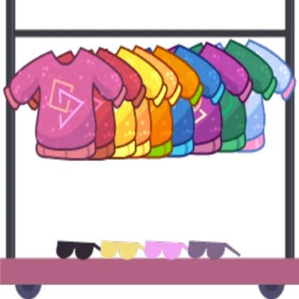 clothes rack