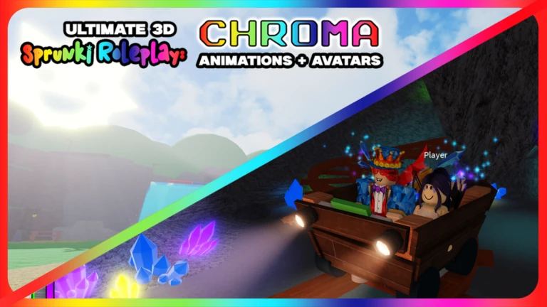 3D Sprunki RP: CHROMA (HUGE UPD) - Roblox