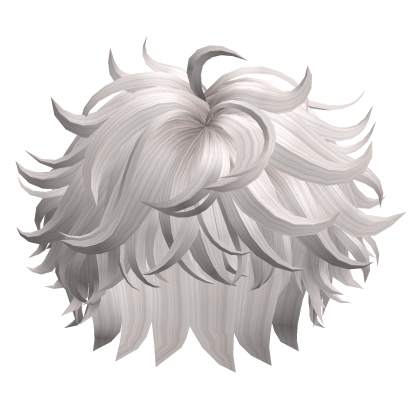 Pelo sucio esponjoso(plata) - Roblox