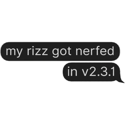 my rizZ got nerfed in v2.3.1 | Roblox Item - Rolimon's