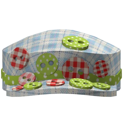 Igari Blue Button Hat | Roblox Item - Rolimon's