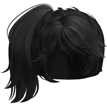 Side fluffy ponytail | Roblox Item - Rolimon's