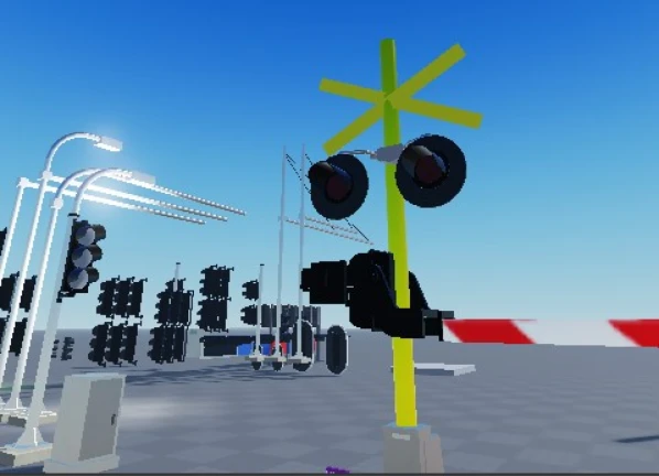 build traffic lights - Roblox
