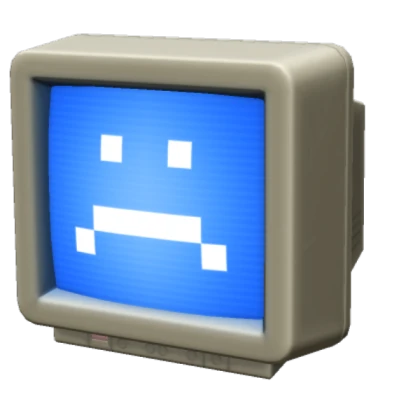 Sad Computer Sad Old Computer