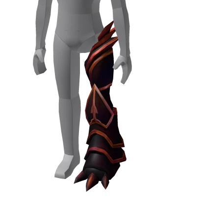 Ud'zal Rage Mode - Left Leg | Roblox Item - Rolimon's