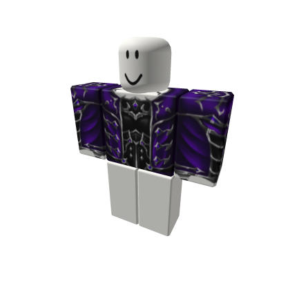 Purple & Silver Genesis Valkyrie Armor Top - Roblox