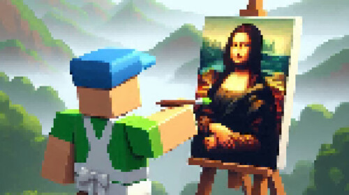 Desenho de Pixel - Roblox