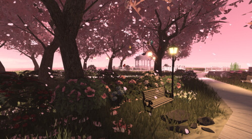 Jardín en el cielo - Roblox