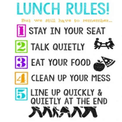 Lunch Rules!
