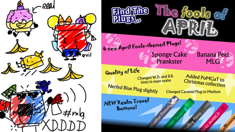 [FOOLS DE ABRIL] Encontre as tomadas! (334) - Roblox