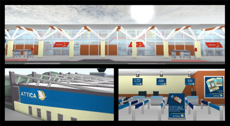 Air Attica: Aeropuerto de Sefarnos - Roblox