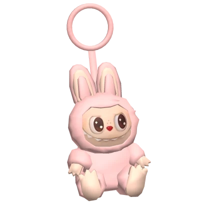 Pink Labubu Keychain | Roblox Item - Rolimon's