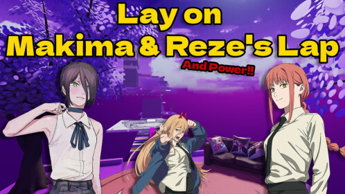Acostarse en la vuelta de Makima y Reze | Juega en Roblox