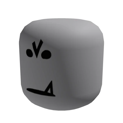 Meanie Head (Recolorable) - Roblox