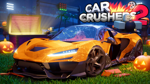 [16 Prizes! ] Car Crushers 2 - Physics Simulation - Roblox
