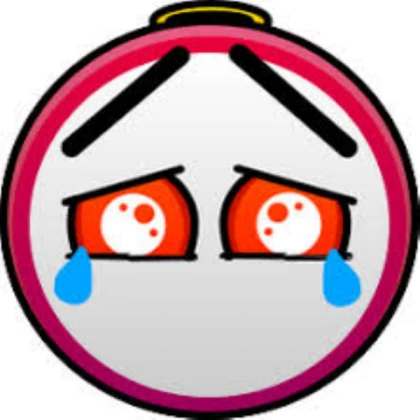 geometry dash face: crying angel