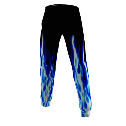 Blue Fire Pants - Roblox