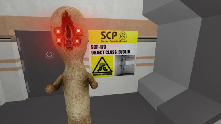 SCP 173 SCP 096 Supervivencia de asesino aterrador - Roblox