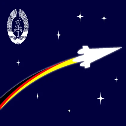 Fictional Flag of the East German Space Force