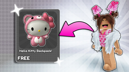 ¡Girl UGC Obby! [HELLO KITTY! ] - Roblox
