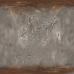 Charon / Pluto I Surface Texture