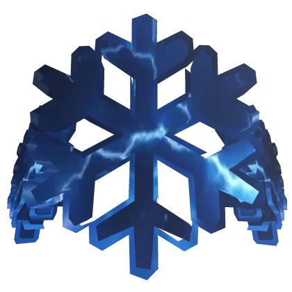Lightning Snowflake Crown | Roblox Item - Rolimon's