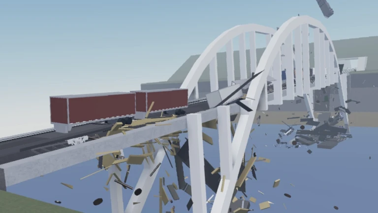 Destrua a Ponte e Acabe com os Trens - Roblox