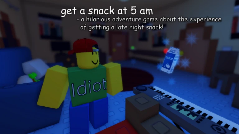 get a snack at 5 am [update] - Roblox