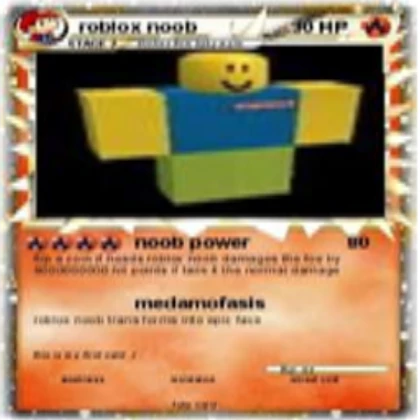 Pokemon Noob Card