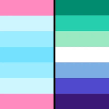 Trans and MLM flag