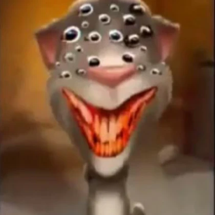 talking tom scary