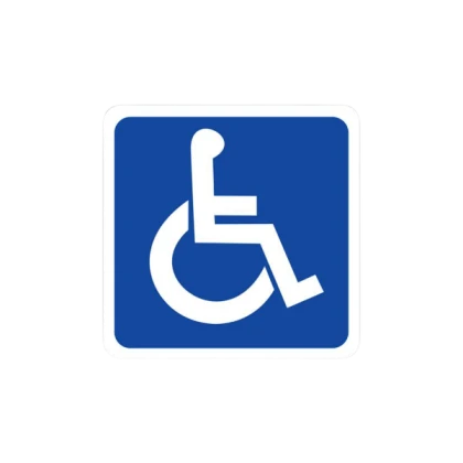 Handicap Sign (Transparent)