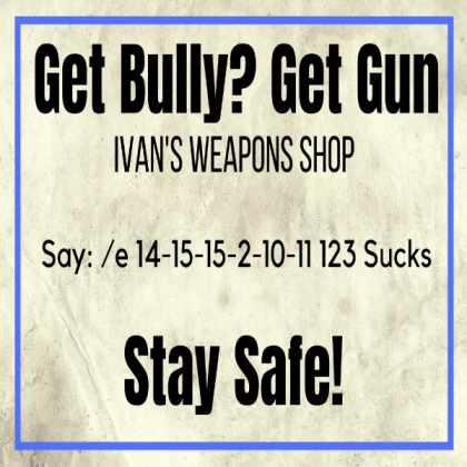 Gun Shop Advertising Poster
