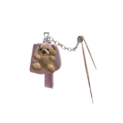 Bear Pink Wallet and Handkerchief W Suspender | Roblox Item - Rolimon's